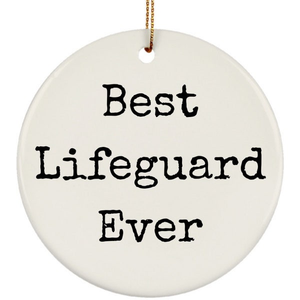 Lifeguard Ornament - Etsy
