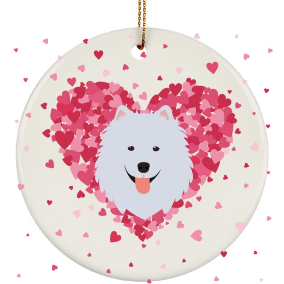 Samoyed Ornament, Samoyed Gift, Samoyed Dog Ornament - Etsy