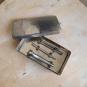 Vintage Medicine Trocar Instruments and Case, Trochar Surgical ...