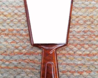 Tortoise Shell Hand Mirror - Etsy UK