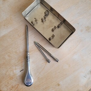 Vintage Medicine Trocar Instruments and Case, Trochar Surgical ...