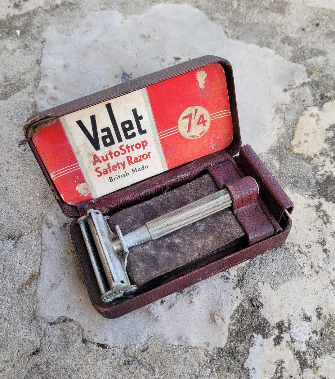 Vintage Valet Autostrop Safety Razor - British Made Shaving Set - Etsy