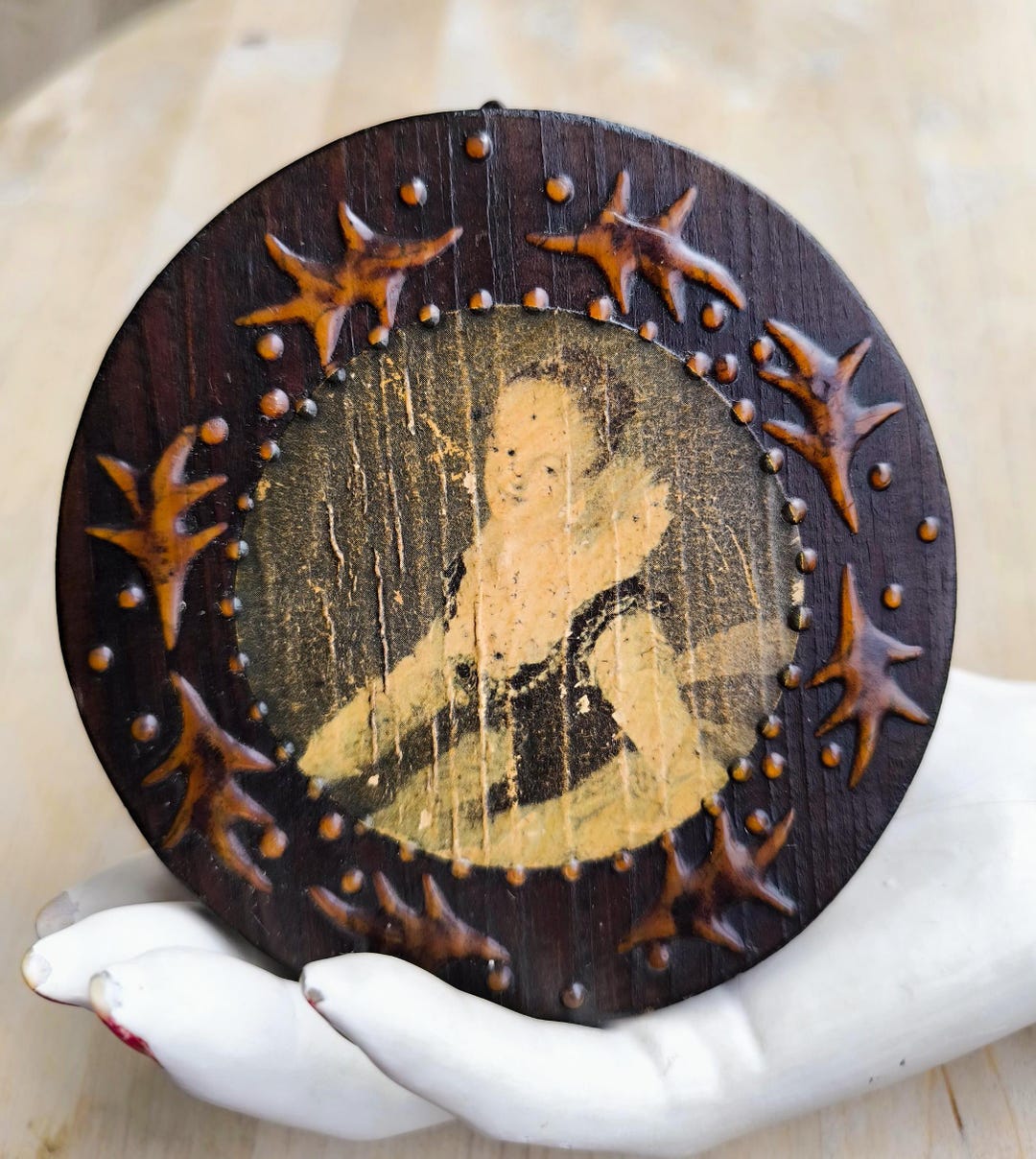 Vintage Victorian Lady Wood Wall Plaque: Boho Home Decor - Etsy