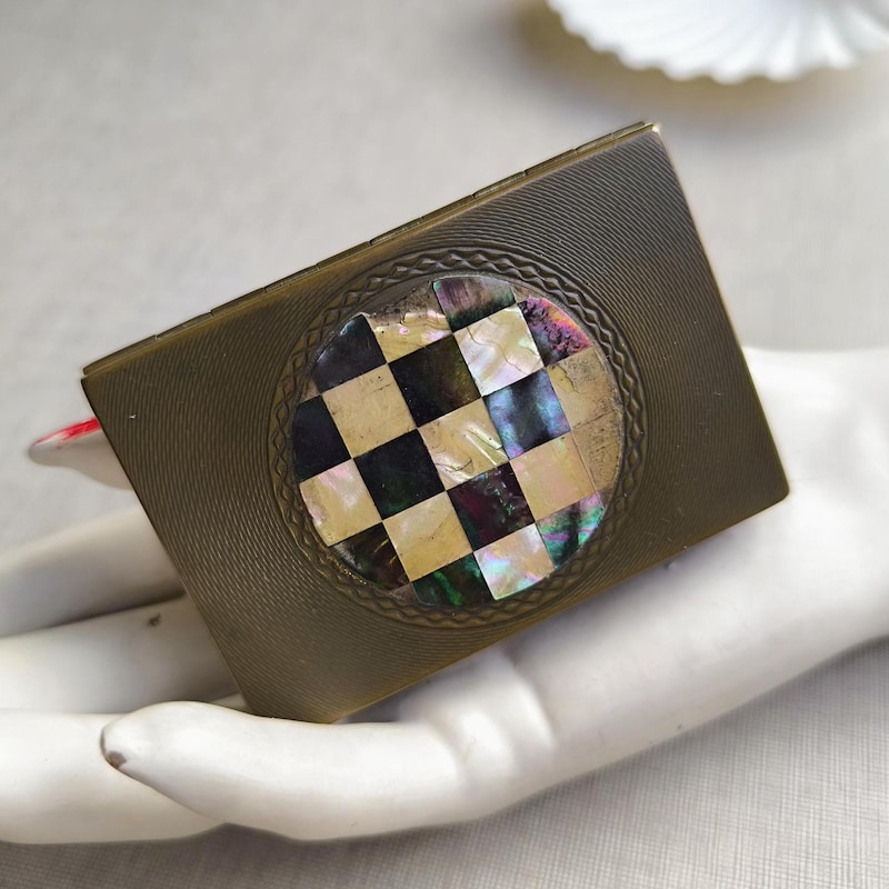 Mother of Pearl Compact - Etsy