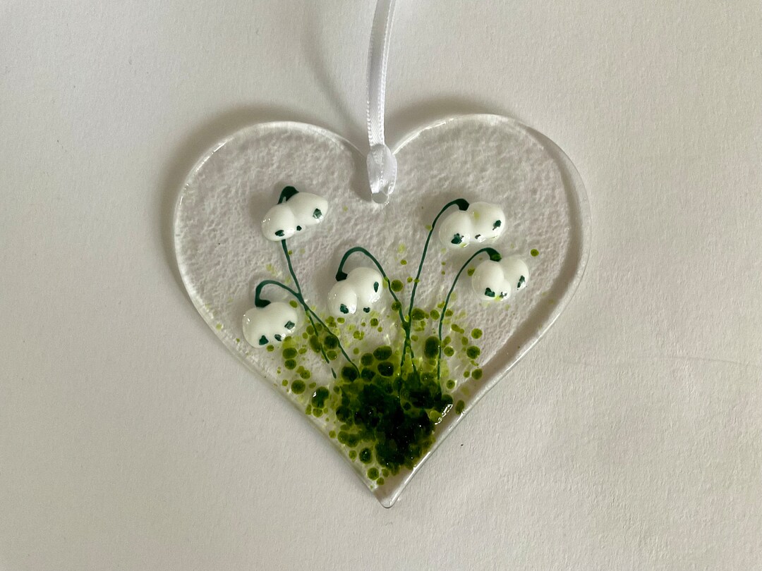 Snowdrops Heart - Etsy UK