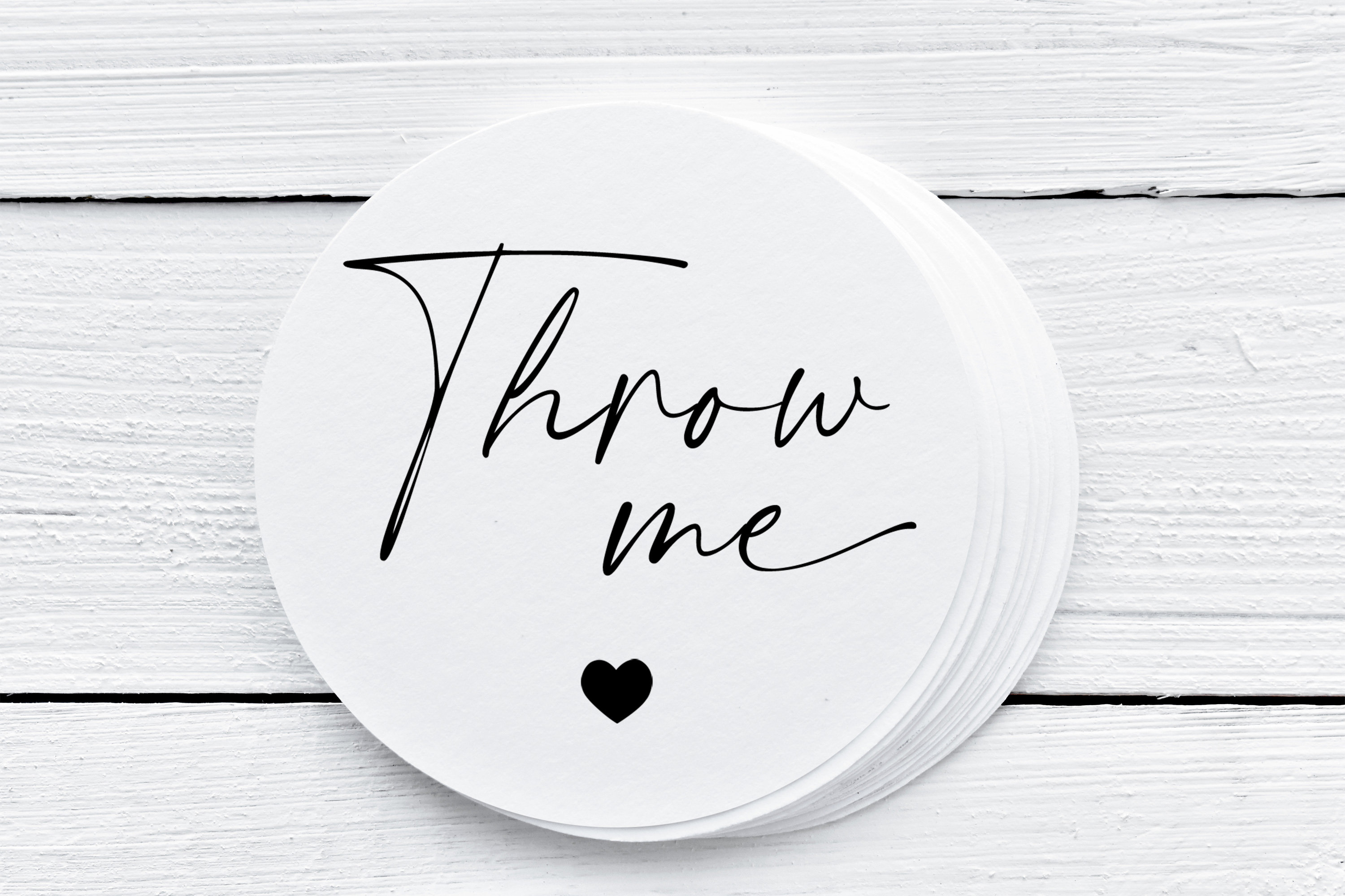 Throw Me Stickers Confetti Bag Stickers Wedding Stickers - Etsy UK