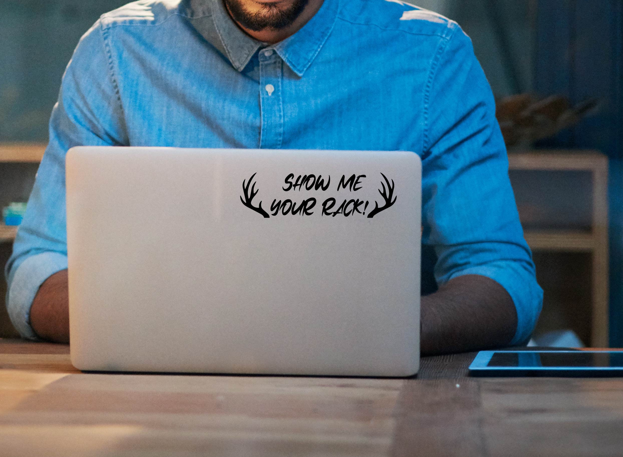 Show Me Your Rack Vinyl Decal Funny Hunting Sticker - Etsy