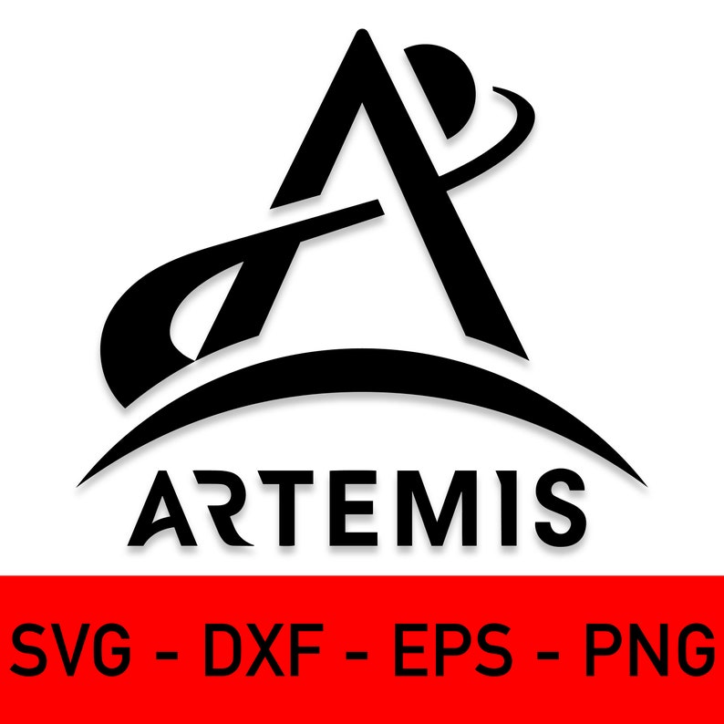 NASA Artemis Program SVG, PNG, Eps, & Dxf File - Etsy