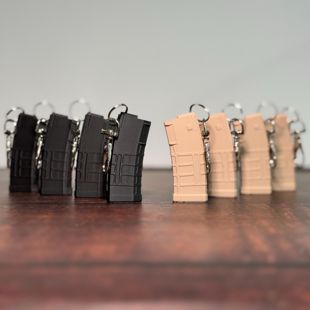 AR-15 Mini P-mag Replica Keychain - Tactical ECD Gift for Gun Lovers ...