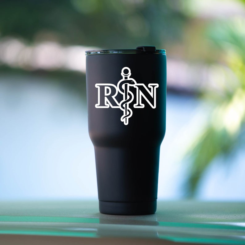 Nursing Car Decal, Registered Nurse Car Decal - Etsy