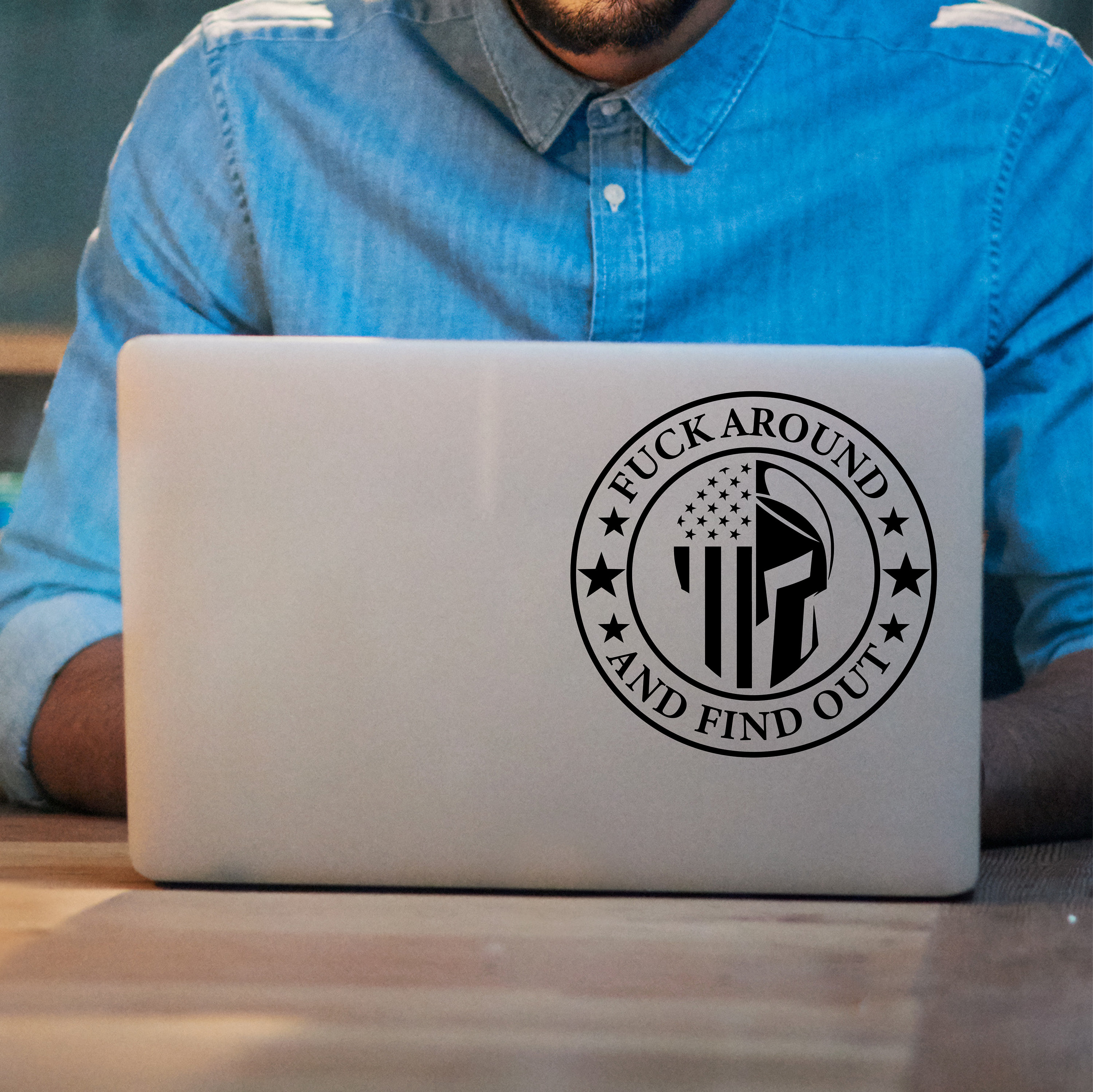 FAFO Decal, Tactical Sticker, Gun Sticker, Gun Decal, Spartan Flag ...