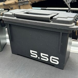 Two (2) Ammo Can Decals, Ammo Box Decals, Caliber Decals - Etsy