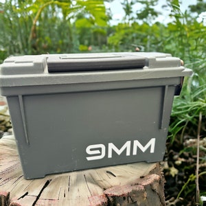 Two (2) Ammo Can Decals, Ammo Box Decals, Caliber Decals - Etsy