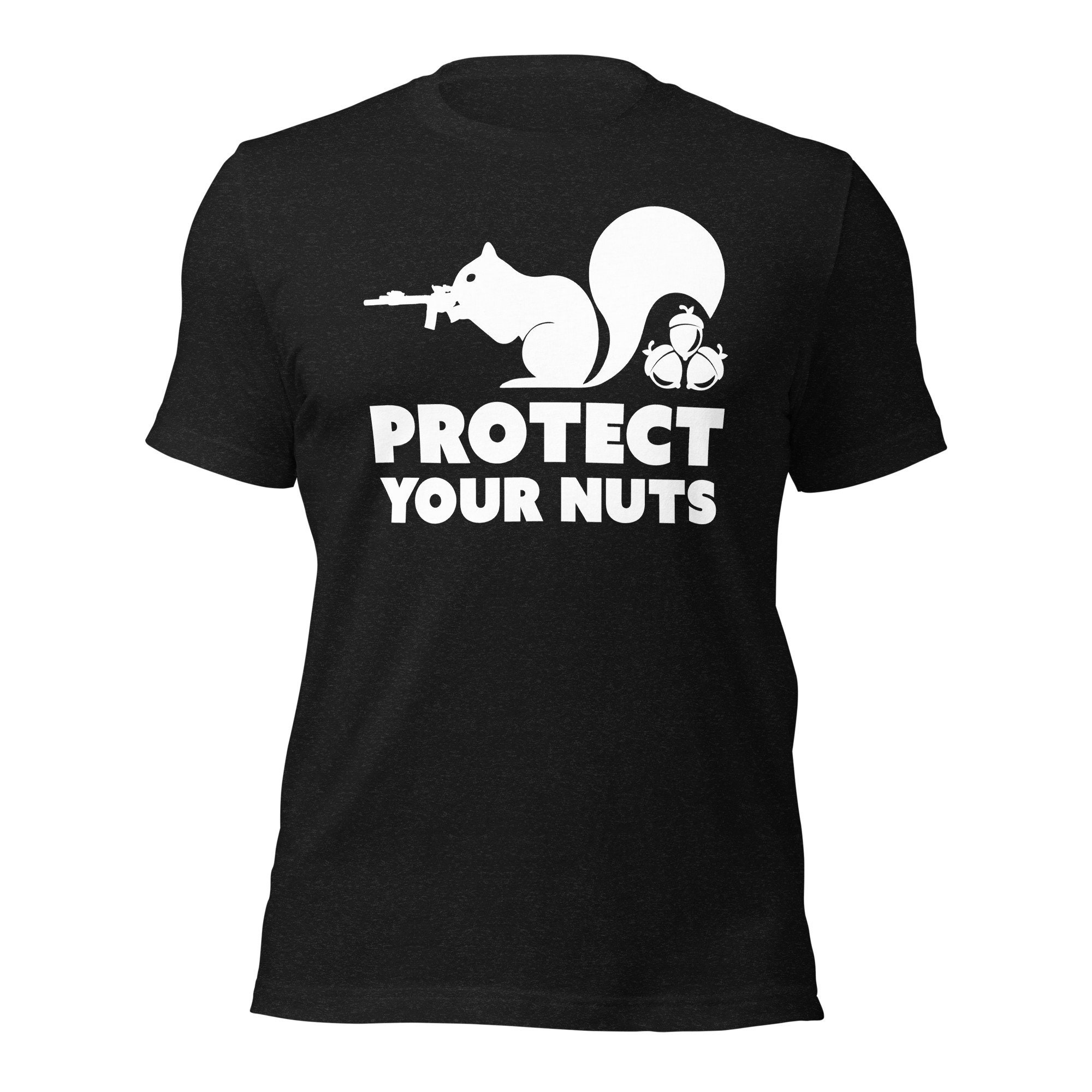 Funny Tactical Gun Shirt, Protect Your Nuts Tee, Tactical Gun T-shirt ...
