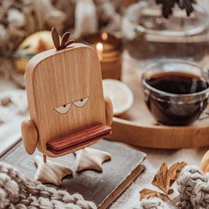 Cute Cartoon Duck Phone Stand Holder Desk Organizer Nordic - Etsy