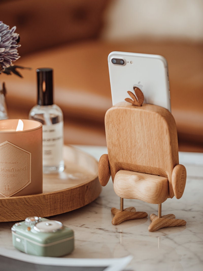 Cute Cartoon Duck Phone Stand Holder Desk Organizer Nordic | Etsy