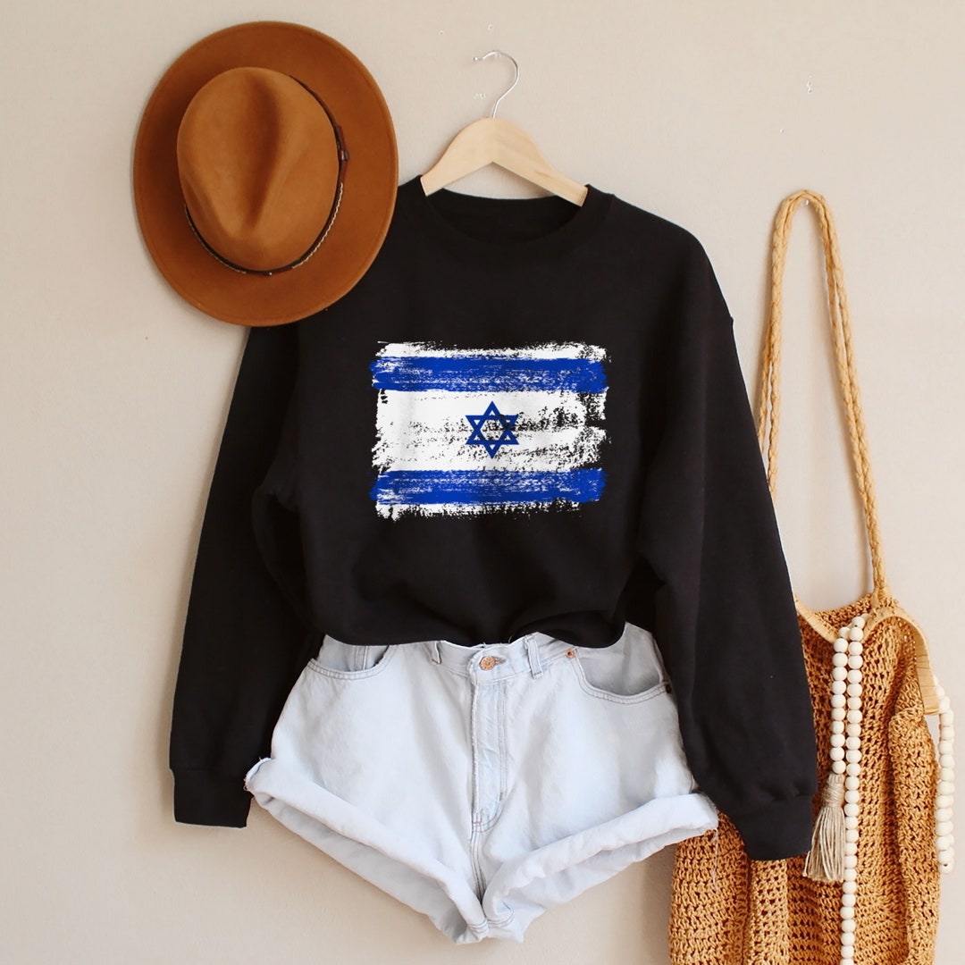 Israel Flag Israel Sweatshirt Stand With Israel Jewish Shirt Israeli ...