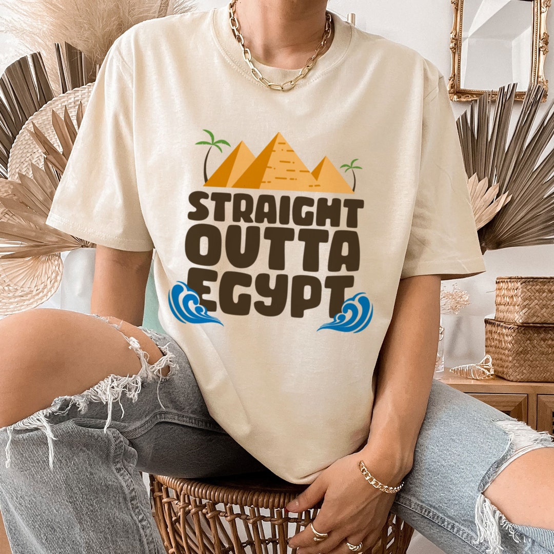 Passover Shirt Straight Outta Egypt Shalom Shirt Jewish Shirt Shabbat ...