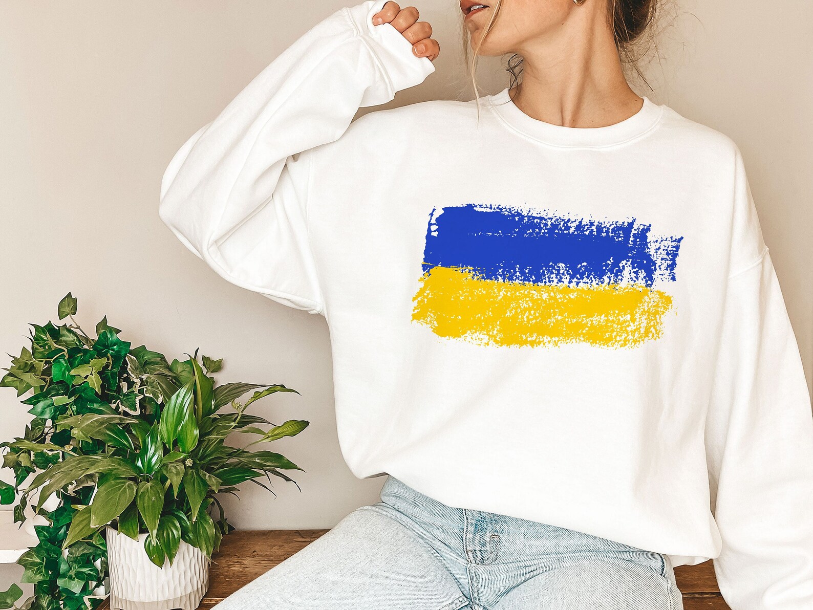 Ukrainian Flag Sweatshirt Ukraine Peace Shirt Ukraine People - Etsy