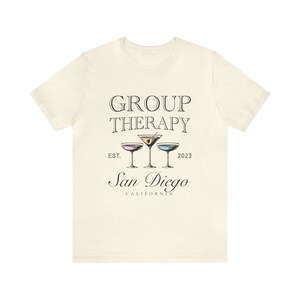 Group Therapy Shirts Custom Vacation Shirts Cocktail Club Custom ...