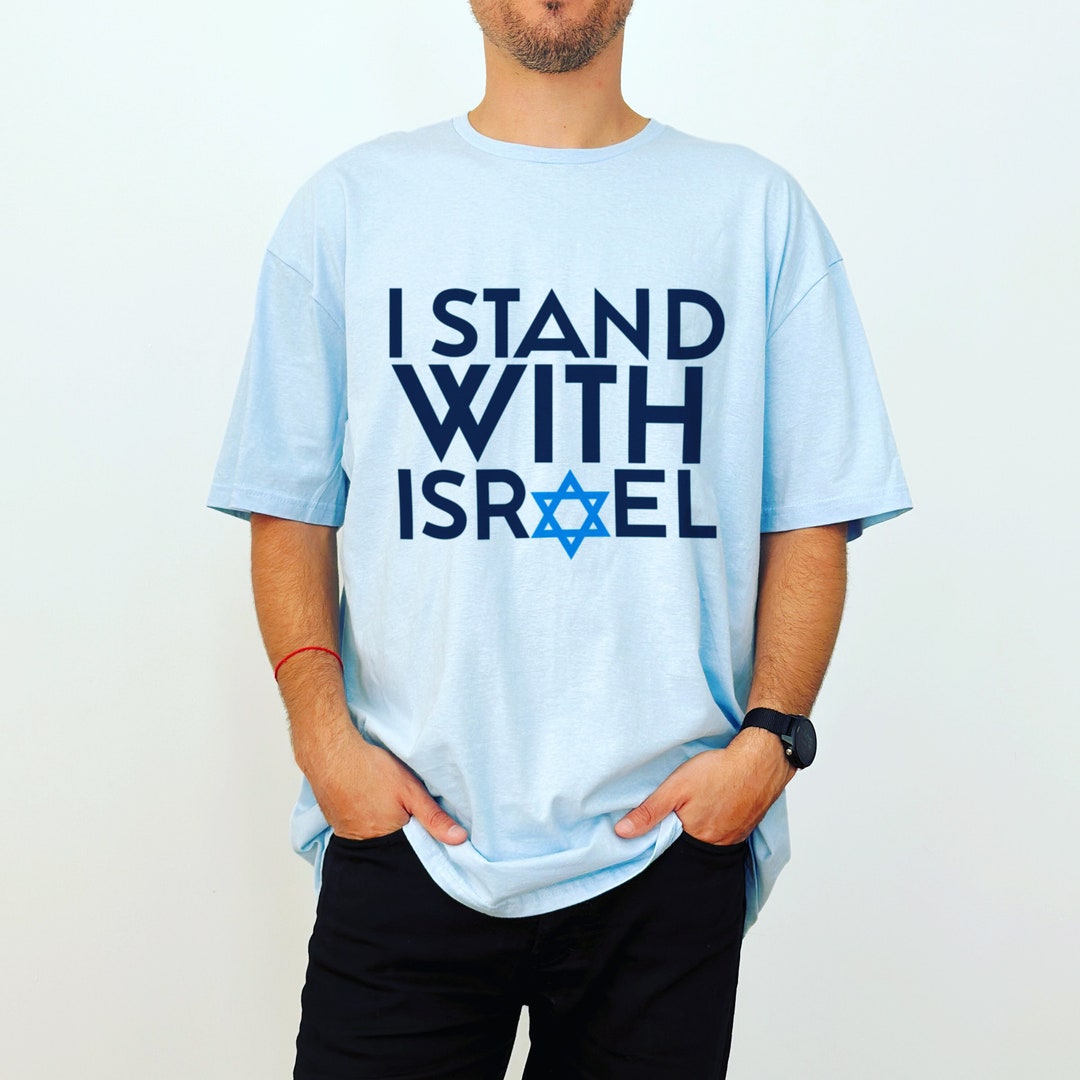 Stand With Israel Shirt Israeli Shirt Jewish Shirt Stop Anti-semitism ...