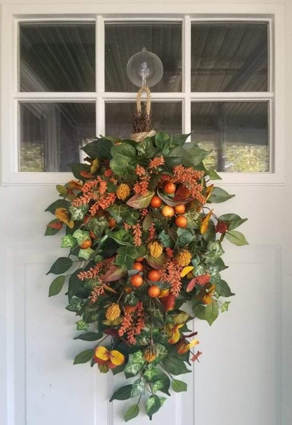Spice Tree Fall Autumn Country Harvest Farmhouse Floral Front - Etsy