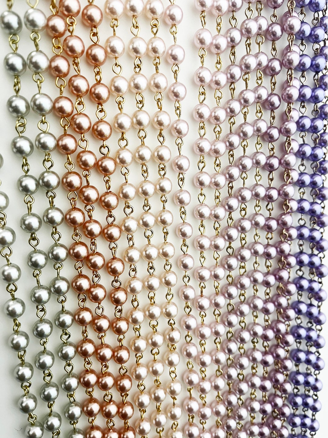 Pearly Bead Vintage Inspired Colors Plant Hanger Chic and Fun retro ...