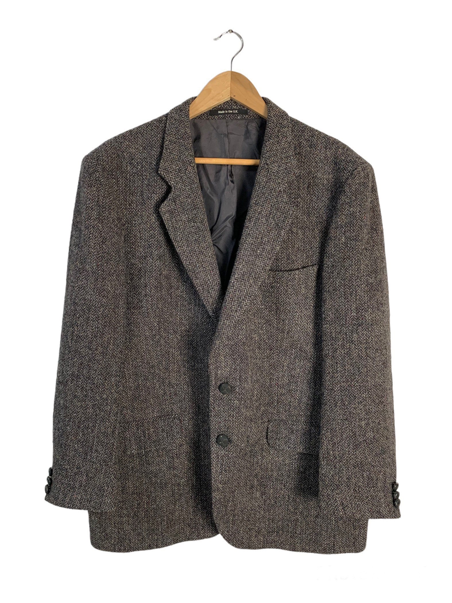 Vintage Harris Tweed Wool Blazer - Etsy