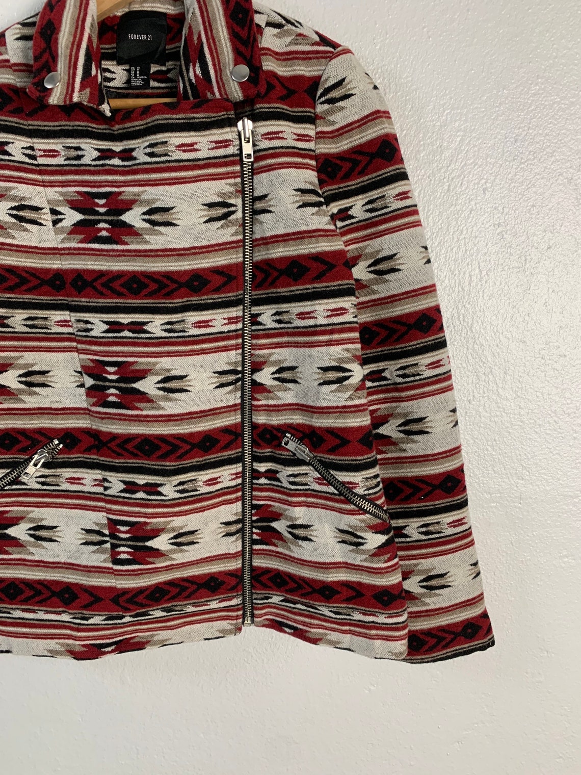 Forever 21 Navajo Aztech Jacket - Etsy