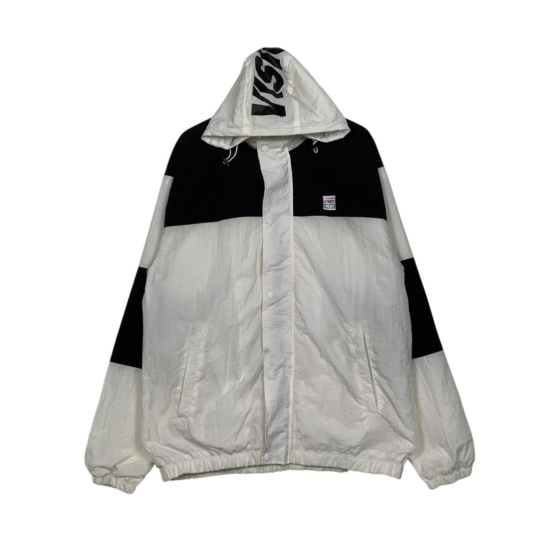 Vision Streetwear Skate Hooded Windbreaker Jacket - Etsy