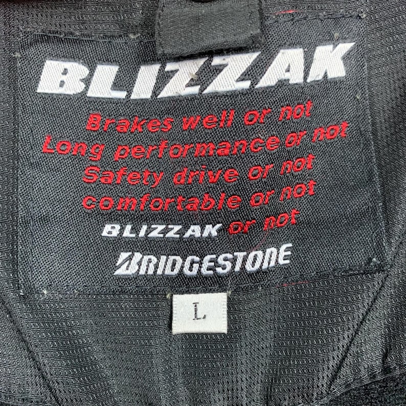 Blizzak Bridgestone Racing Jacket - Etsy