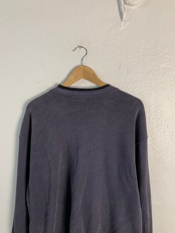 Alain Delon Big Logo Color Block Sweatshirt - Gem