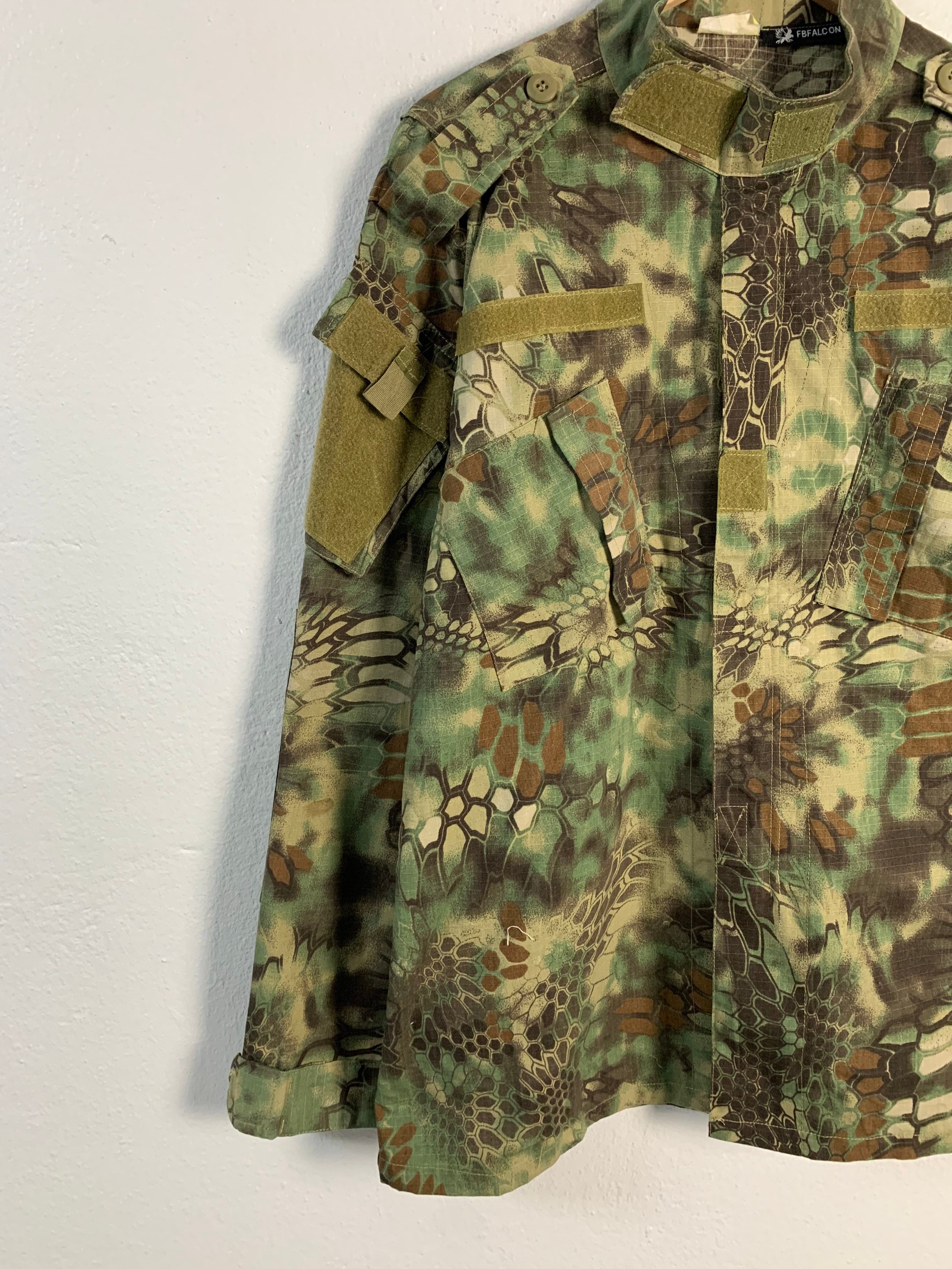 FB Falcon Army Military Camo Jacket - Etsy
