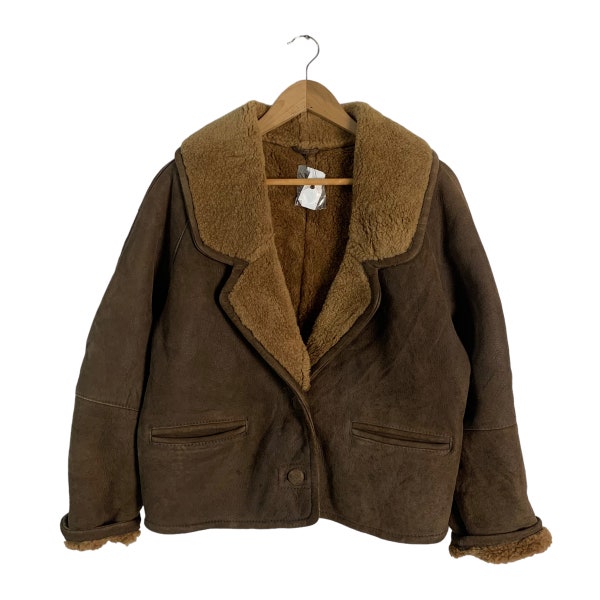 Shearling Jacket - Etsy