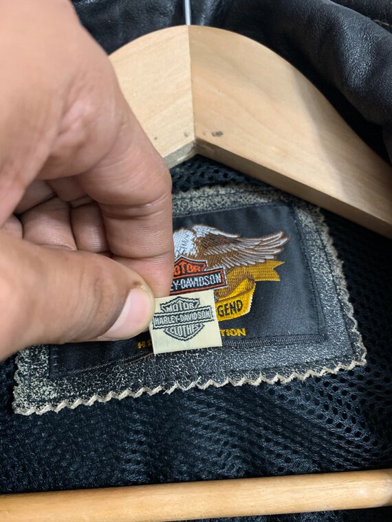 Harley Davidson Rider Leather Vest - Gem