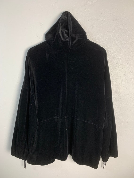 Issey Miyake Velvet Reversible Hooded Jacket - Gem