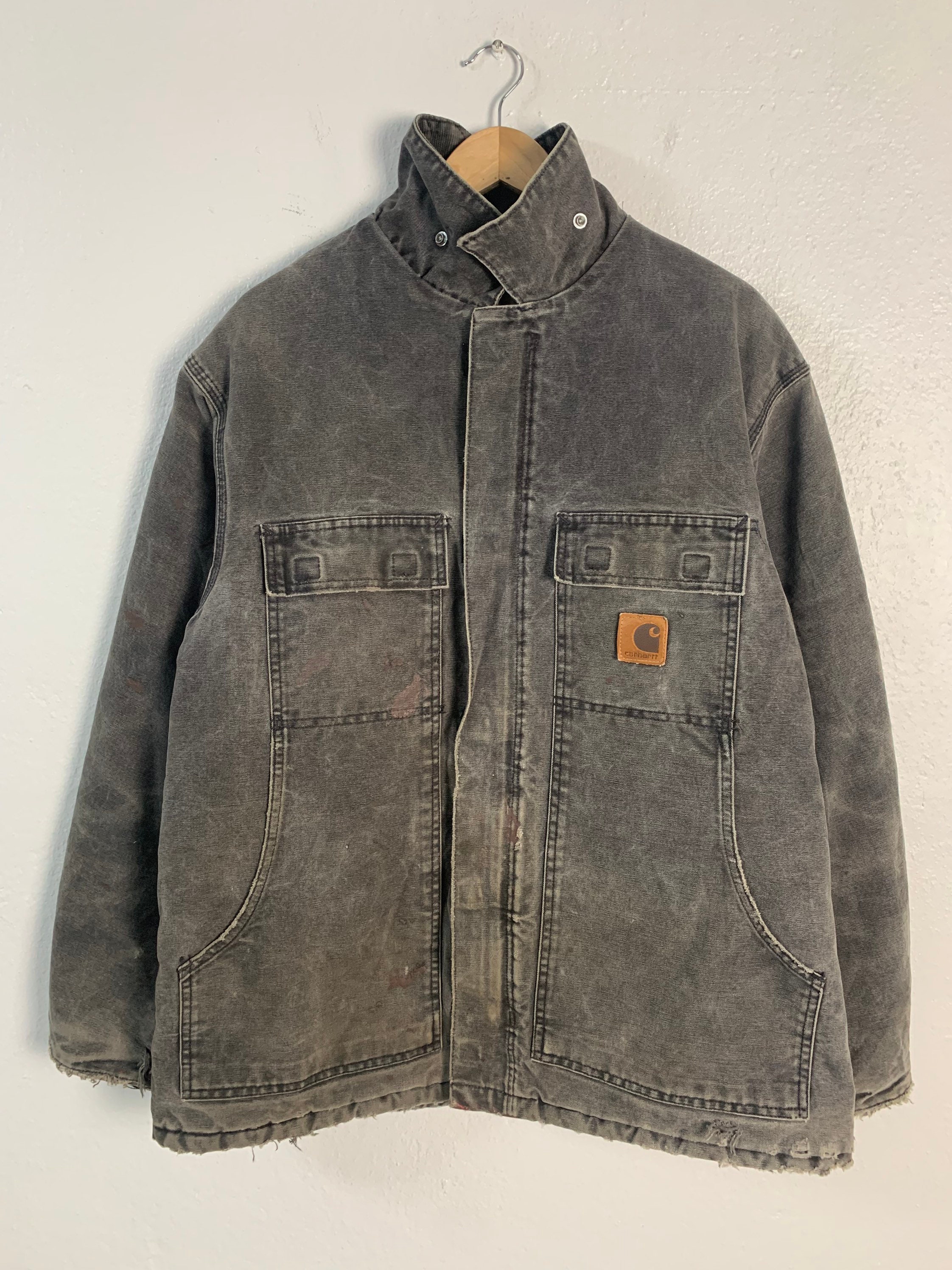 Vintage Carhatt Distressed Jacket - Etsy