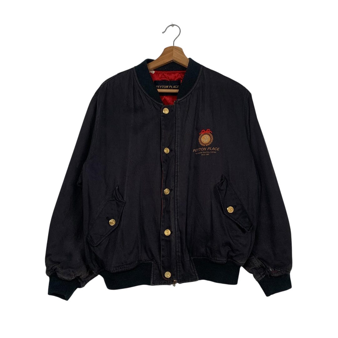 Peyton Place Bomber Jacket - Etsy