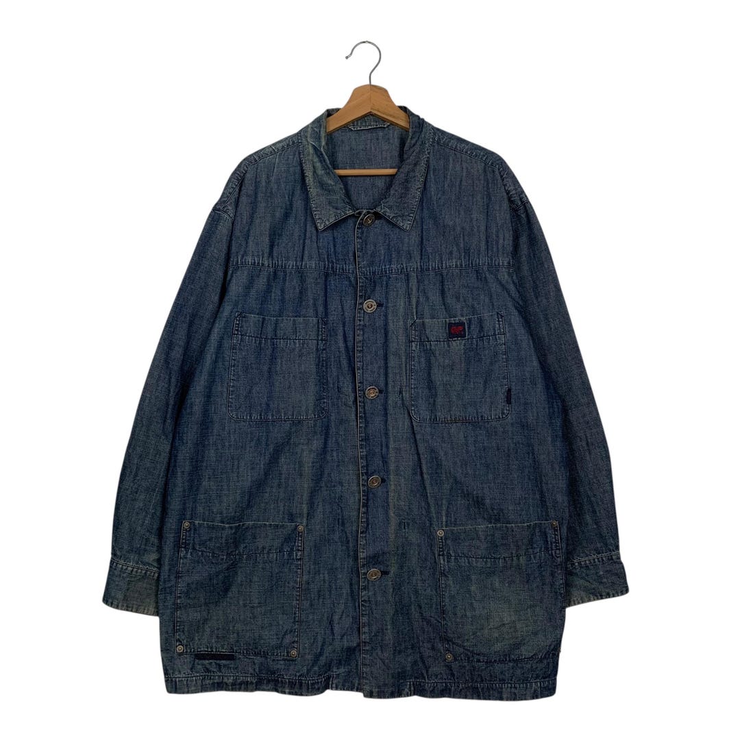 Japanese Brand Papas Denim Jacket - Etsy
