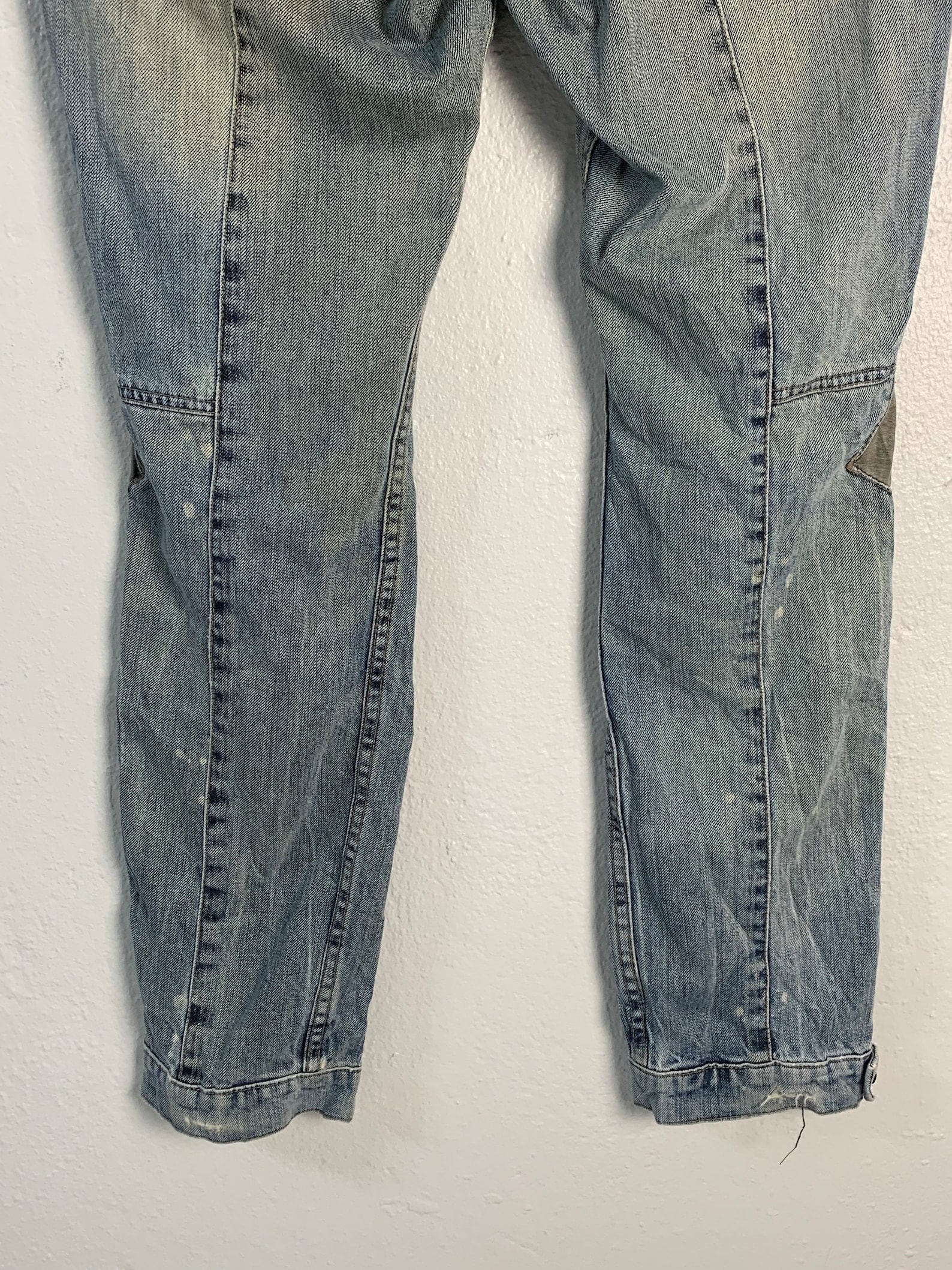 PPFM Punk Style Denim Jeans - Etsy