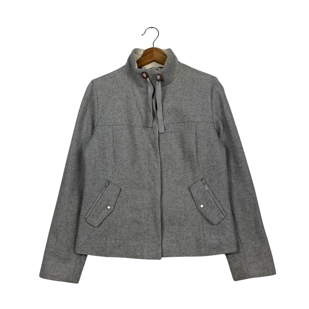 Burberry Blue Label Nova Check Wool Jacket - Etsy