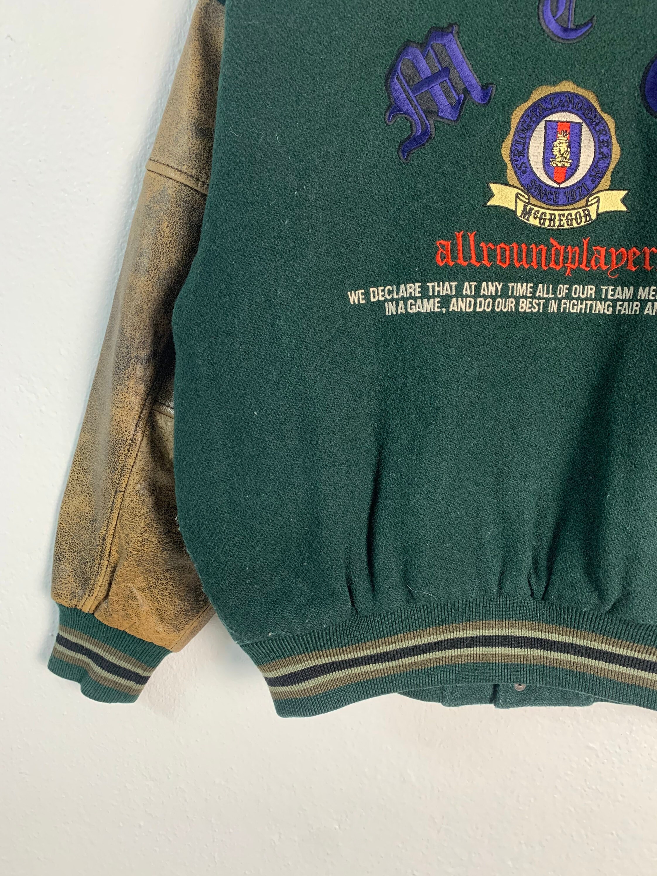 Vintage Mcgregor Varsity Jacket - Etsy