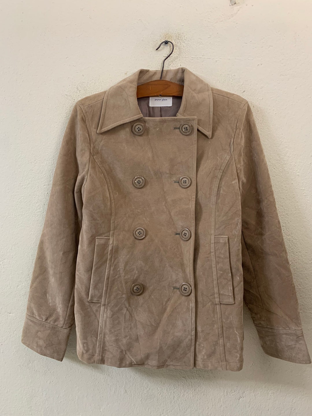 Peyton Place Double Breast Jacket - Etsy