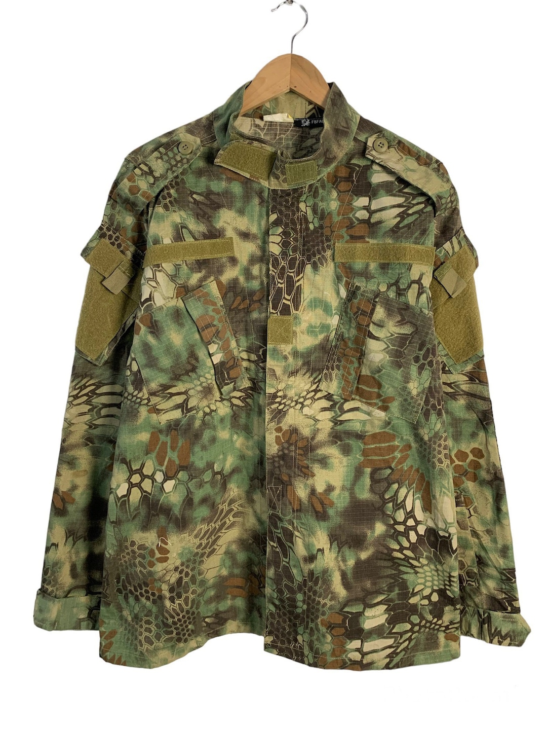 FB Falcon Army Military Camo Jacket - Etsy