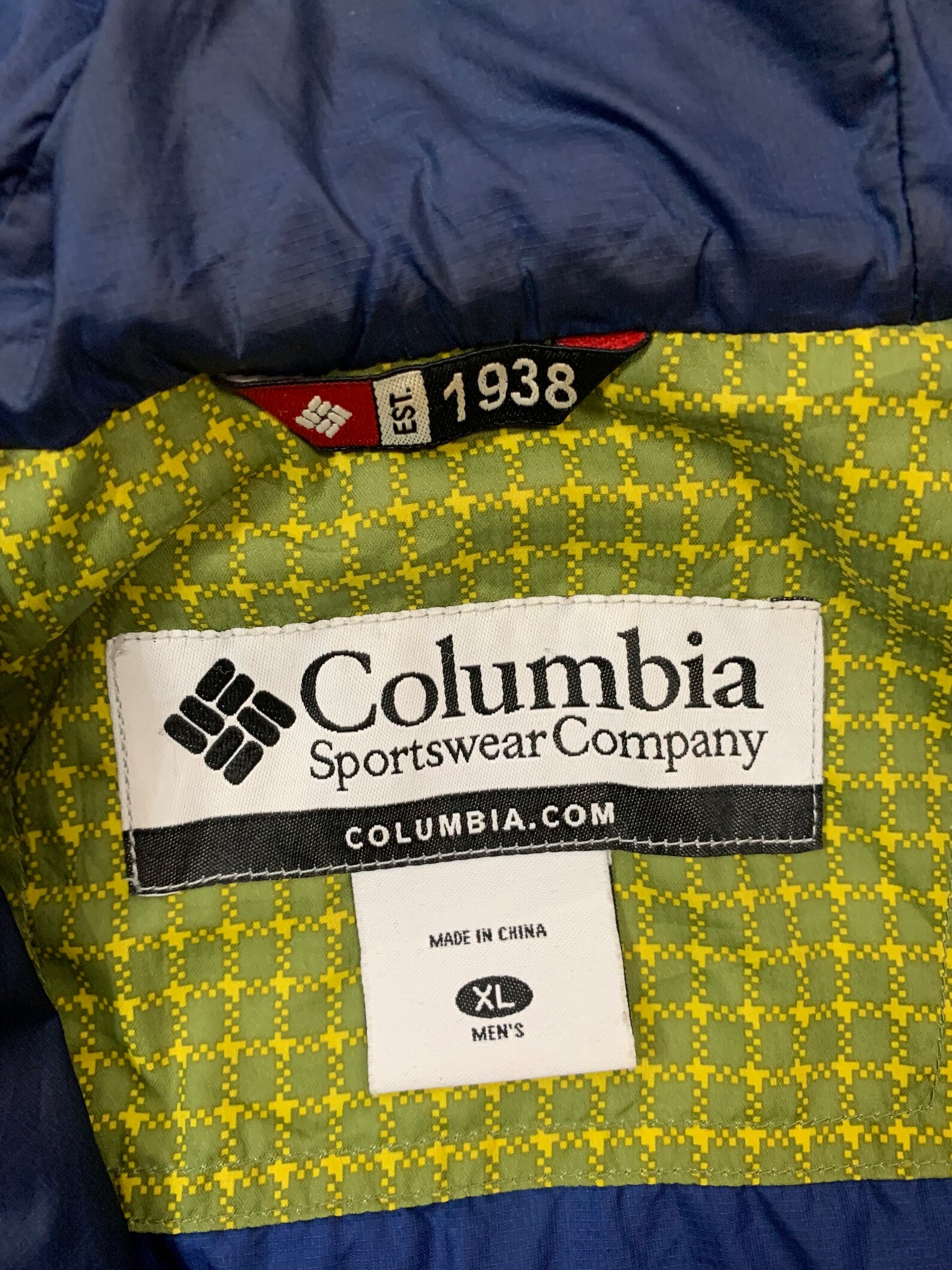 Columbia Hooded Quilted Jacket - Etsy