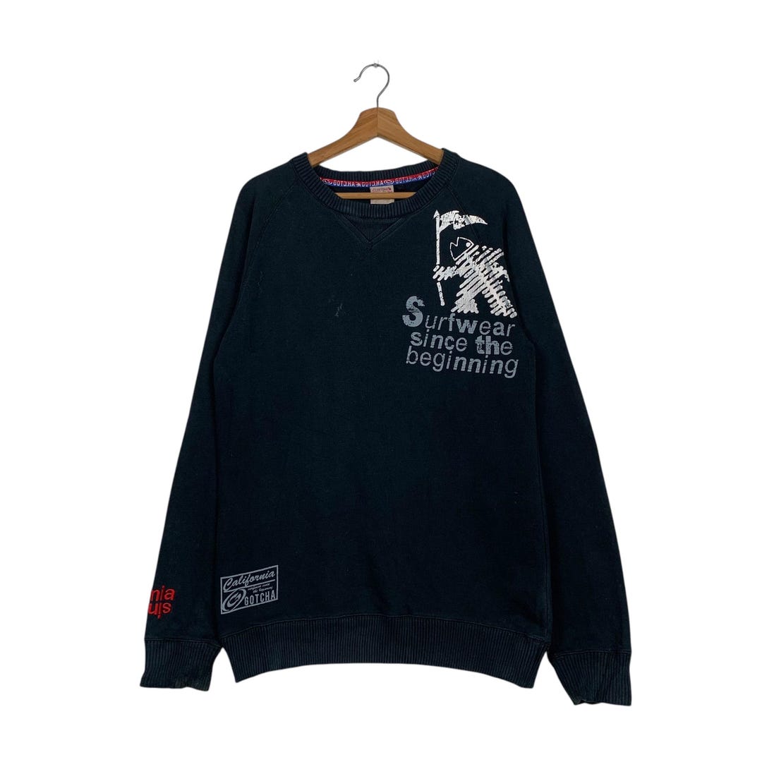 Vintage Gotcha Surfwear Sweatshirt - Etsy