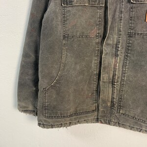 Vintage Carhatt Distressed Jacket - Etsy