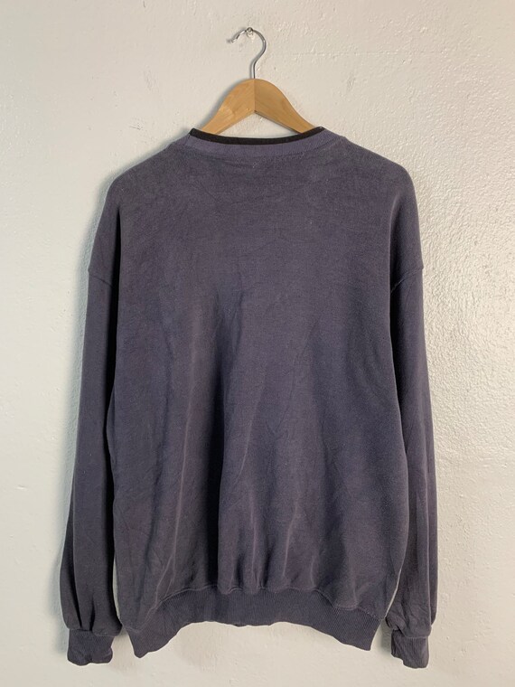 Alain Delon Big Logo Color Block Sweatshirt - Gem