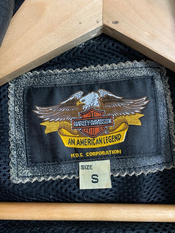 Harley Davidson Rider Leather Vest - Gem