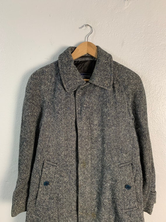 Vintage Burberrys Tweed Coat - Etsy Vintage Burberrys Tweed Coat - Etsy